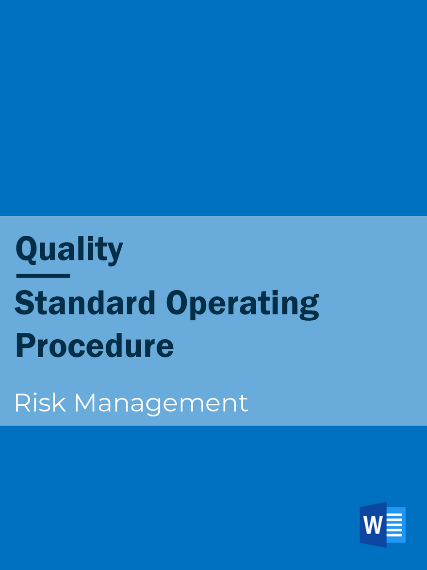 Quality - SOP - Risk Management | DevDx